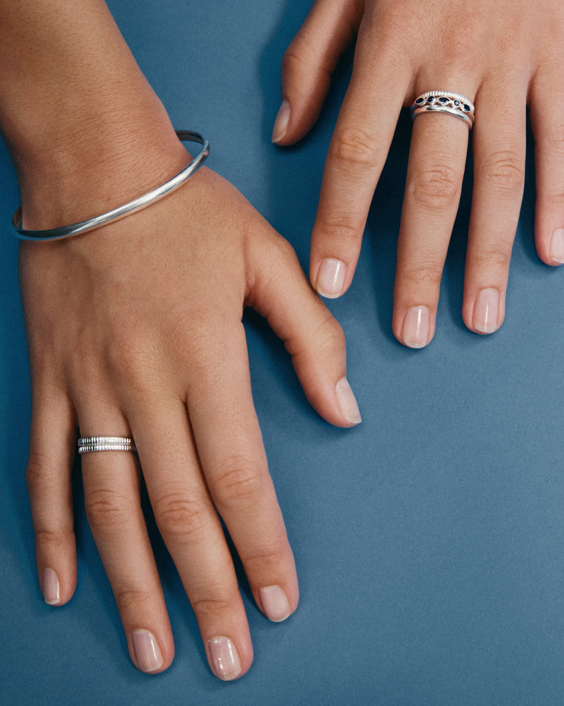 INDIGO RING (STERLING SILVER) – KIRSTIN ASH (United States)