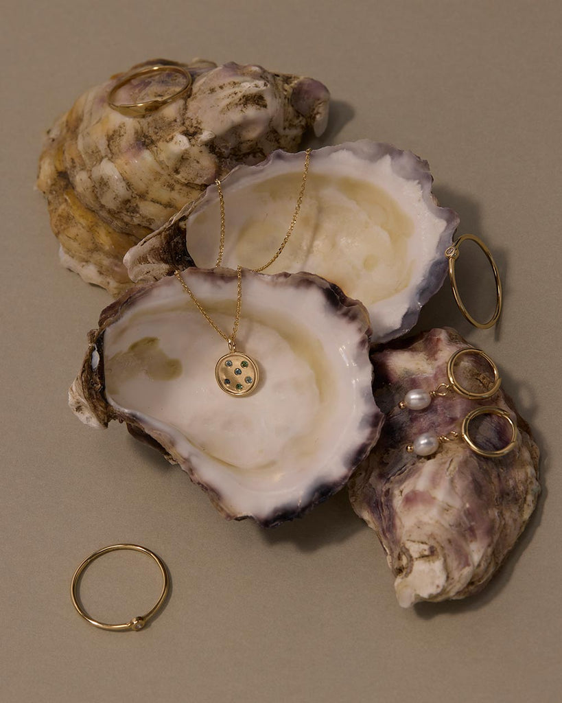 OCEAN DEEP NECKLACE (9K GOLD) – KIRSTIN ASH (United States)